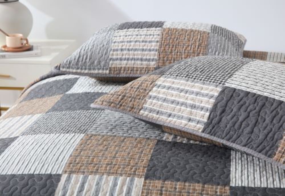 100% Cotton Patchwork Coverlet Set - Coven – coverlet heaven